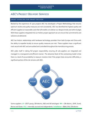 AEC - Extended Profile | PDF