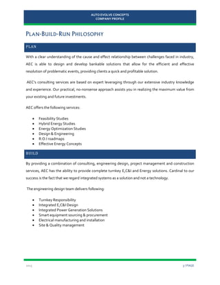 AEC - Extended Profile | PDF