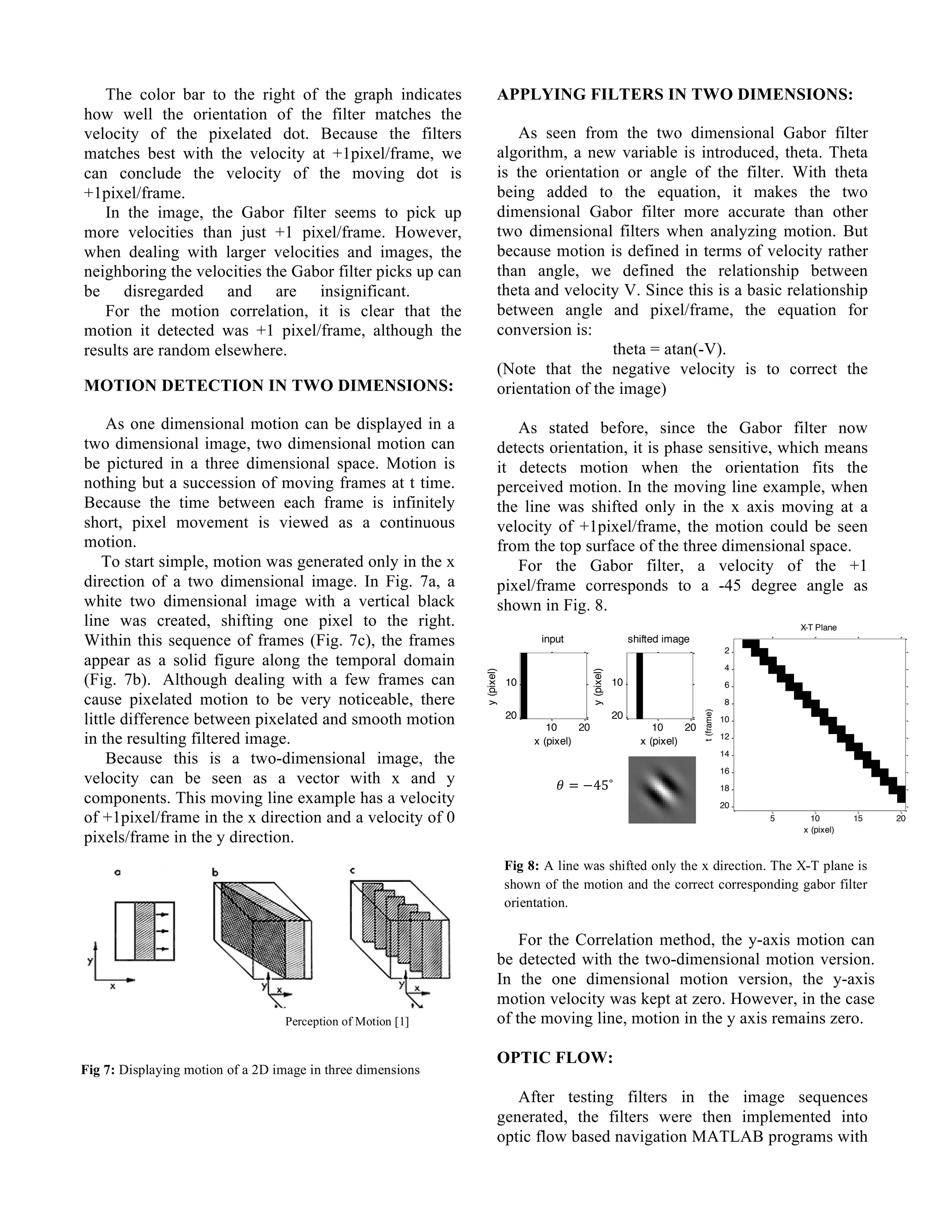 Optical Flow Based Navigation | PDF
