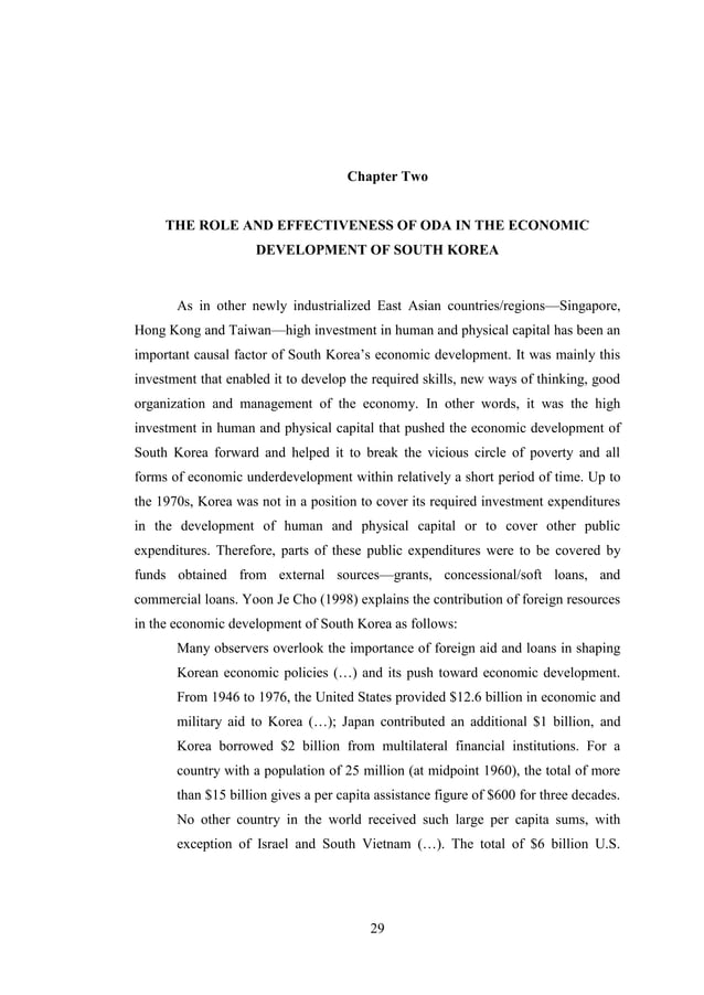 Role of ODA (Aid) | PDF