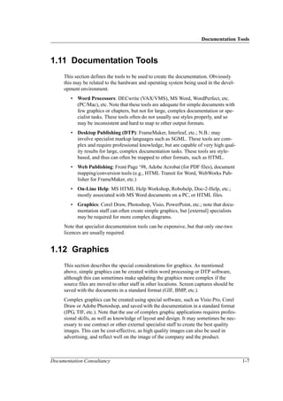 Documentation Plan Example | PDF