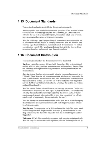 Documentation Plan Example | PDF