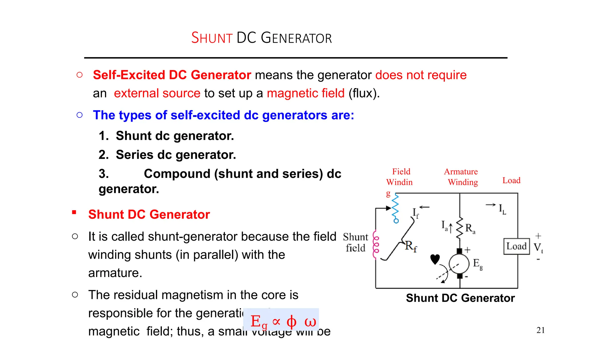 9884Lecture 3.pptx on dc generator it's | PPTX