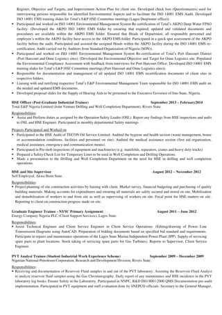 CV of Nessua Ubong Okokon. | PDF