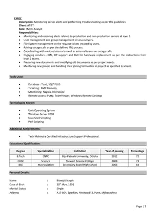 Biswajit | DOC | IT and Internet Support | Internet