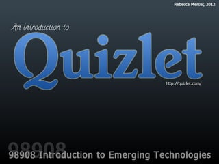 Quizlet | PDF