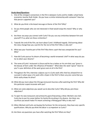 For Grace Study Guide | PDF