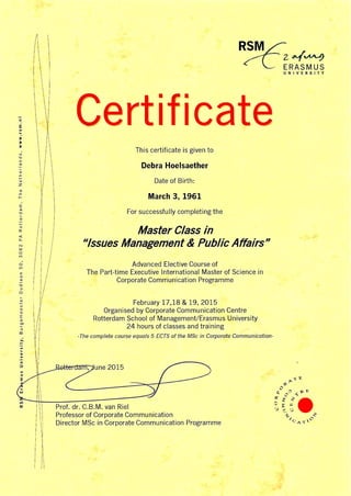 Issues management | PDF