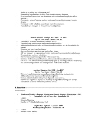 Melinda Resume - Dec 26 Version | PDF