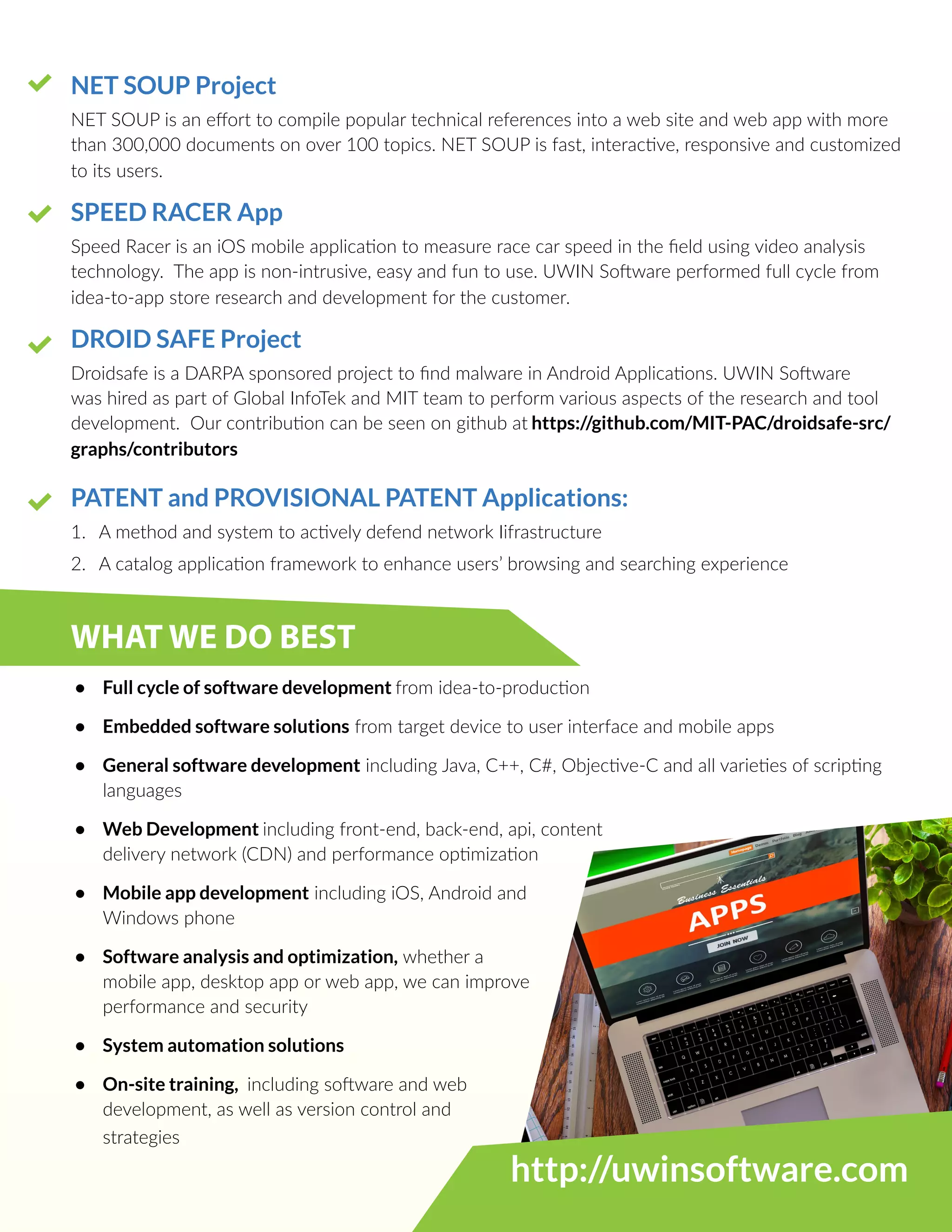UWinSoftwarePortfolio_FINAL_INTERACTIVE | PDF