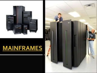 Mahati's PPT Mainframes | PPTX | Computing | Technology & Computing