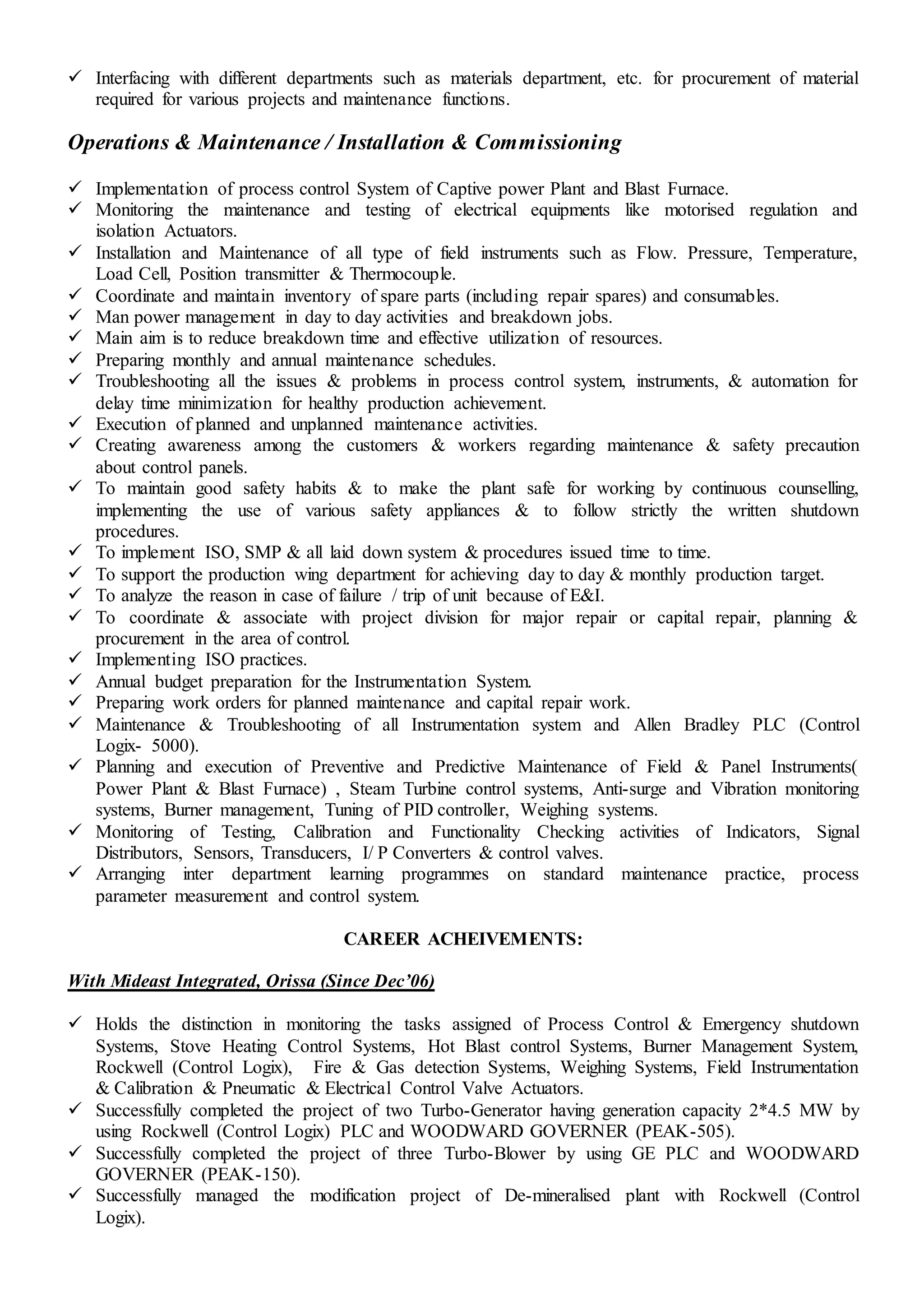 Balaram_Panda_Resume | PDF