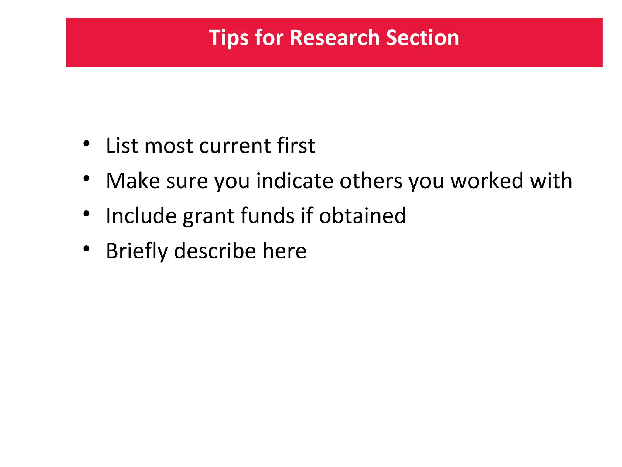CV Writing Presentation | PPT