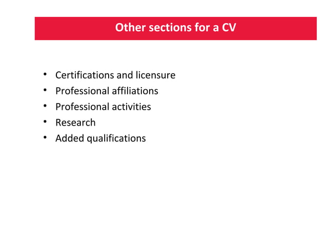 CV Writing Presentation | PPT | Resume Writing and Advice | Job Search