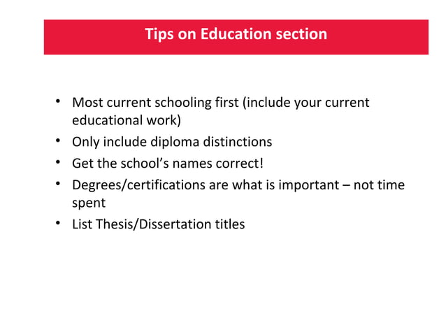 CV Writing Presentation | PPT | Resume Writing and Advice | Job Search