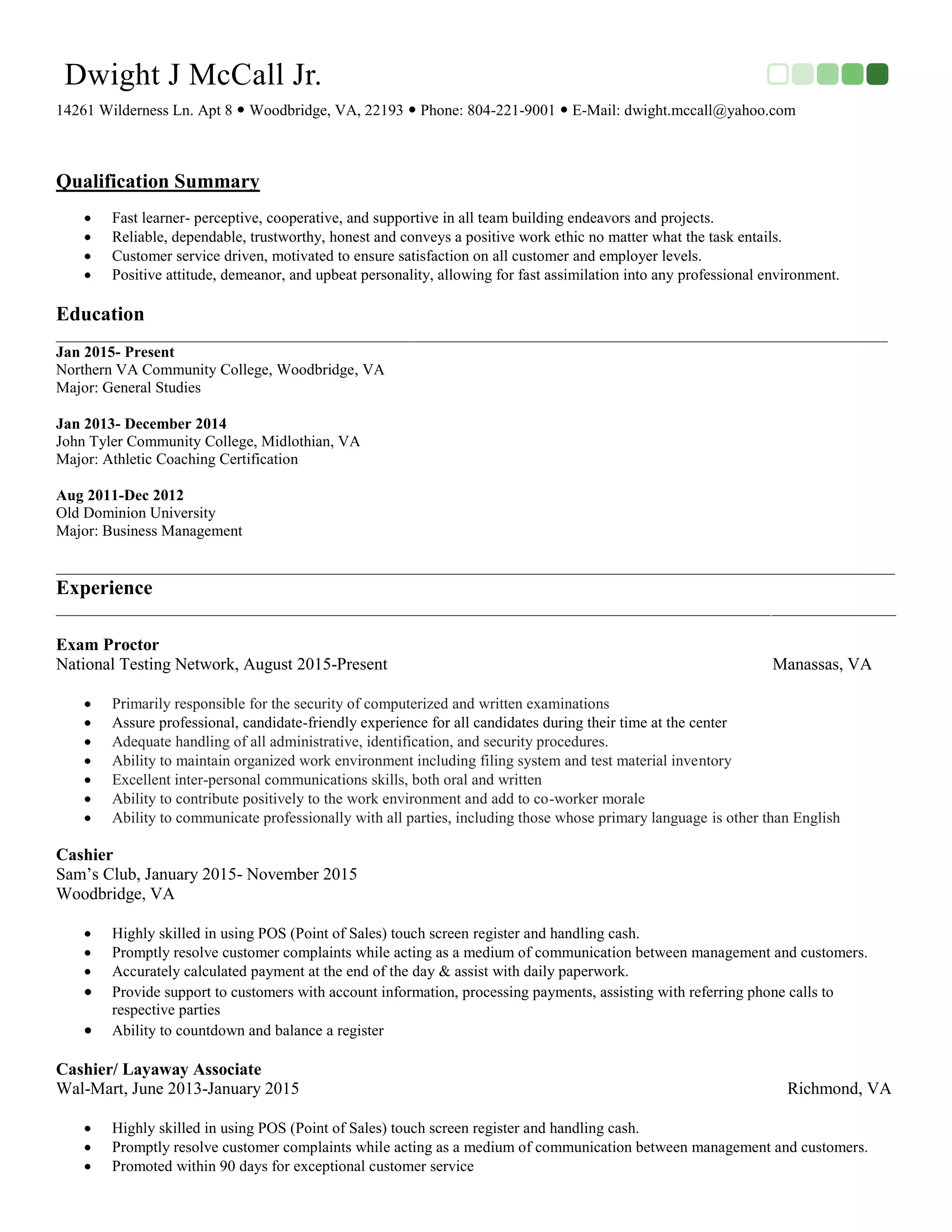 March Resume | PDF