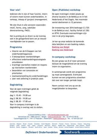 Beter Onderhandelen | PDF