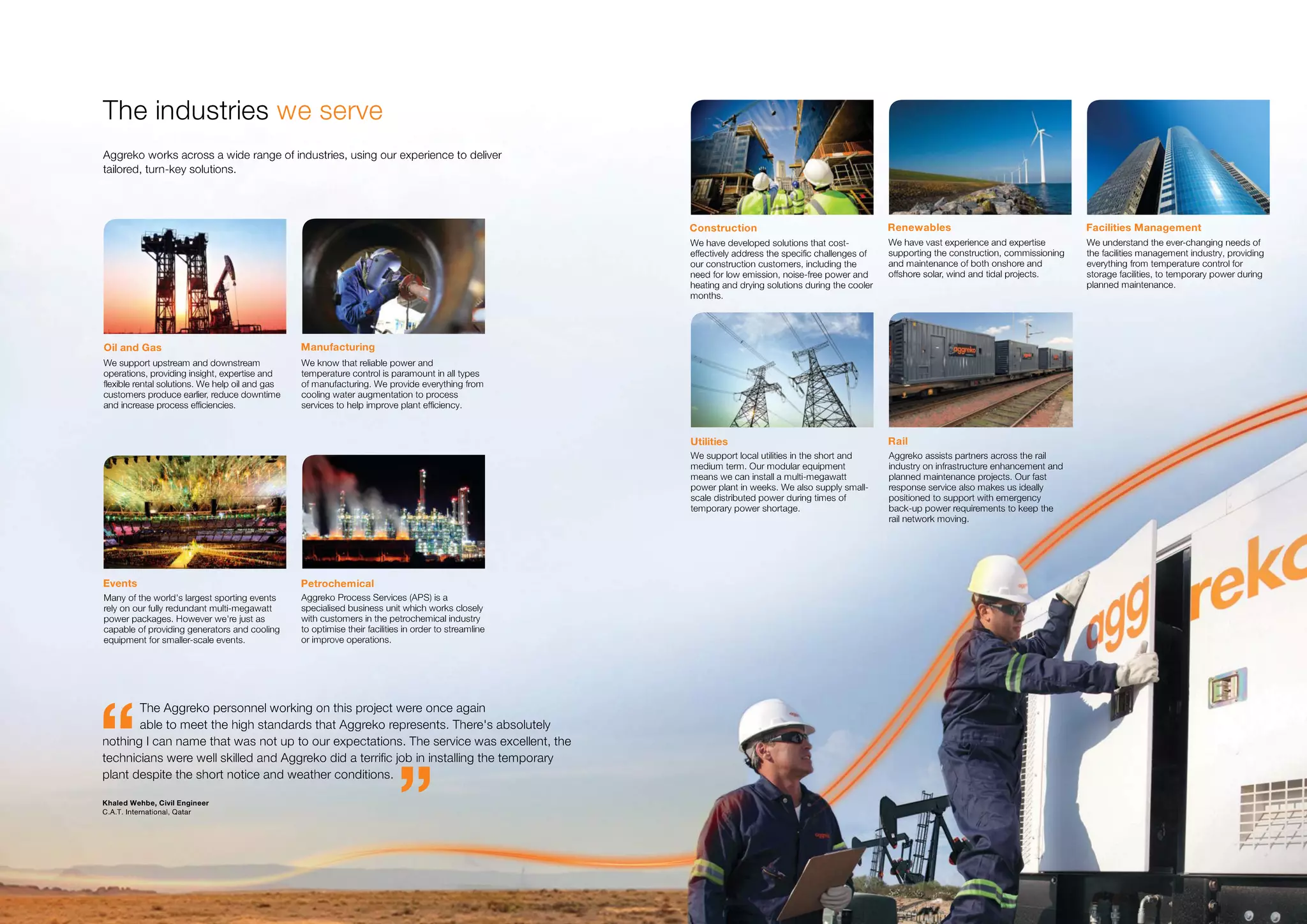 Aggreko-Services-Brochure | PDF
