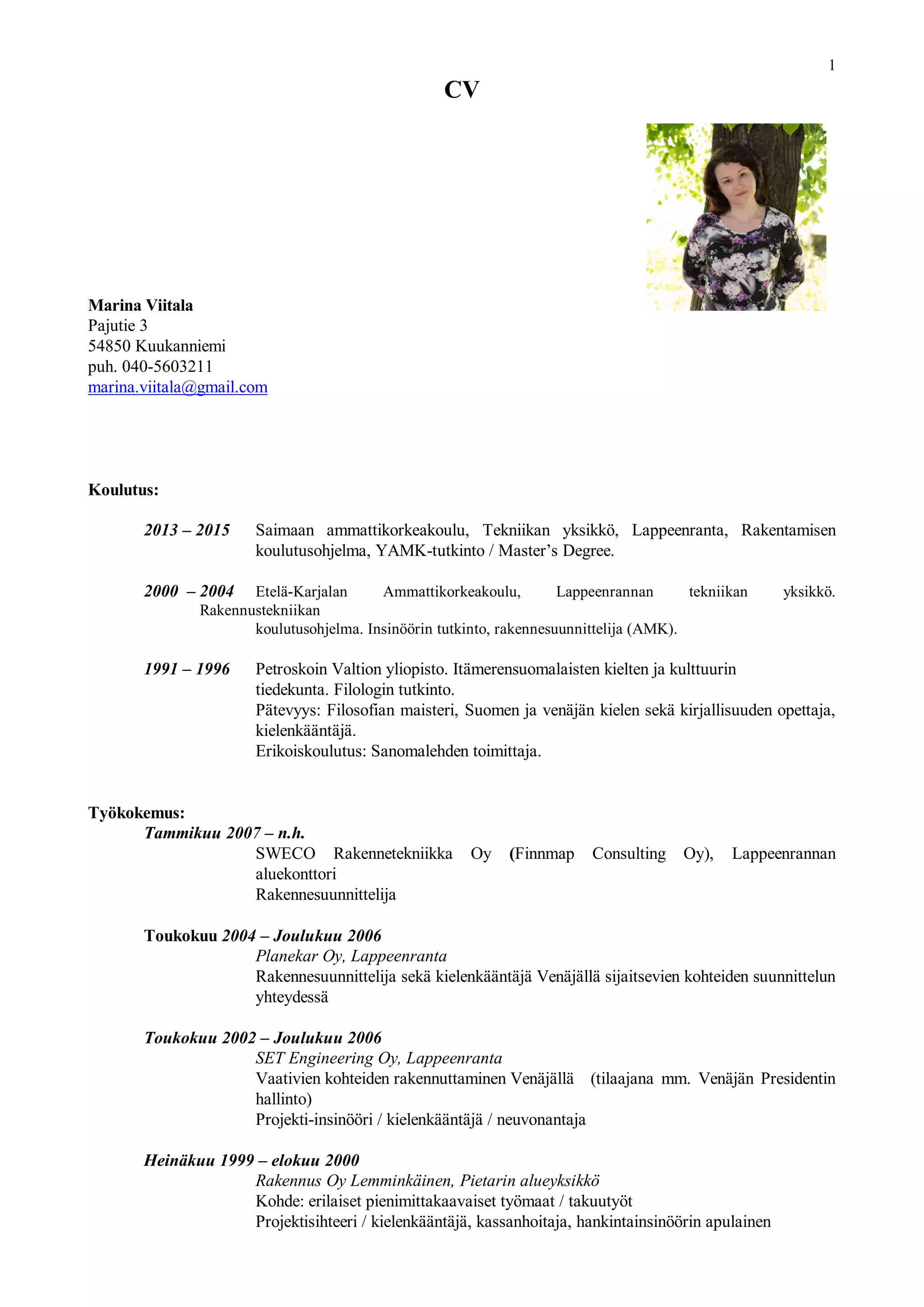 CV_2015 | PDF