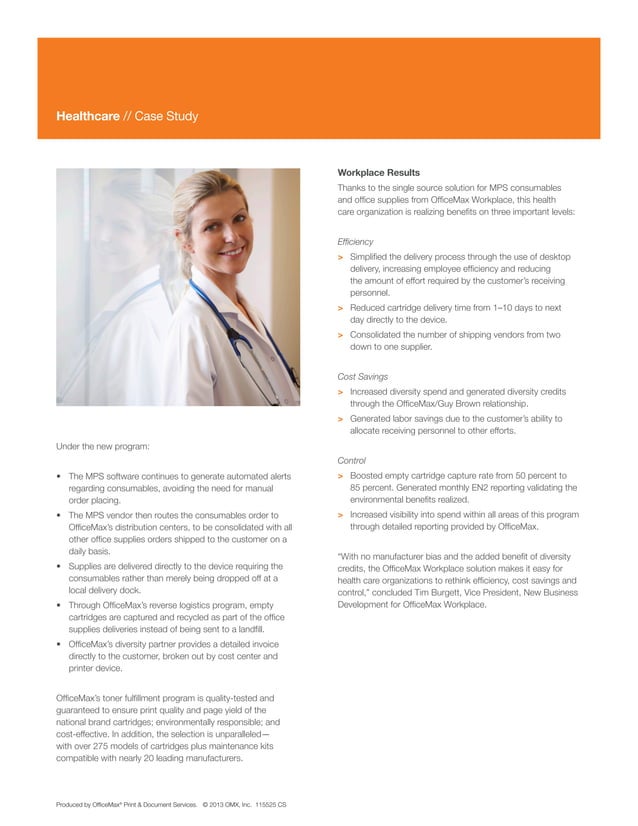 Managed Services Case Study | PDF