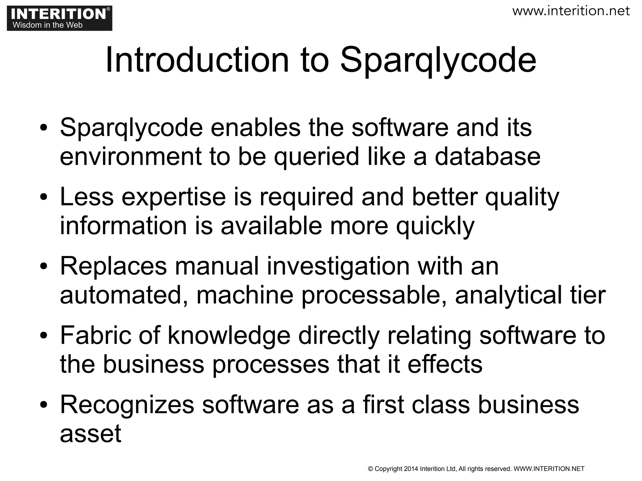 Sparqlycode Overview to JPMC Retail | PDF