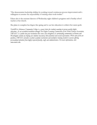 Golden Eagle Award NWACC Paper | PDF