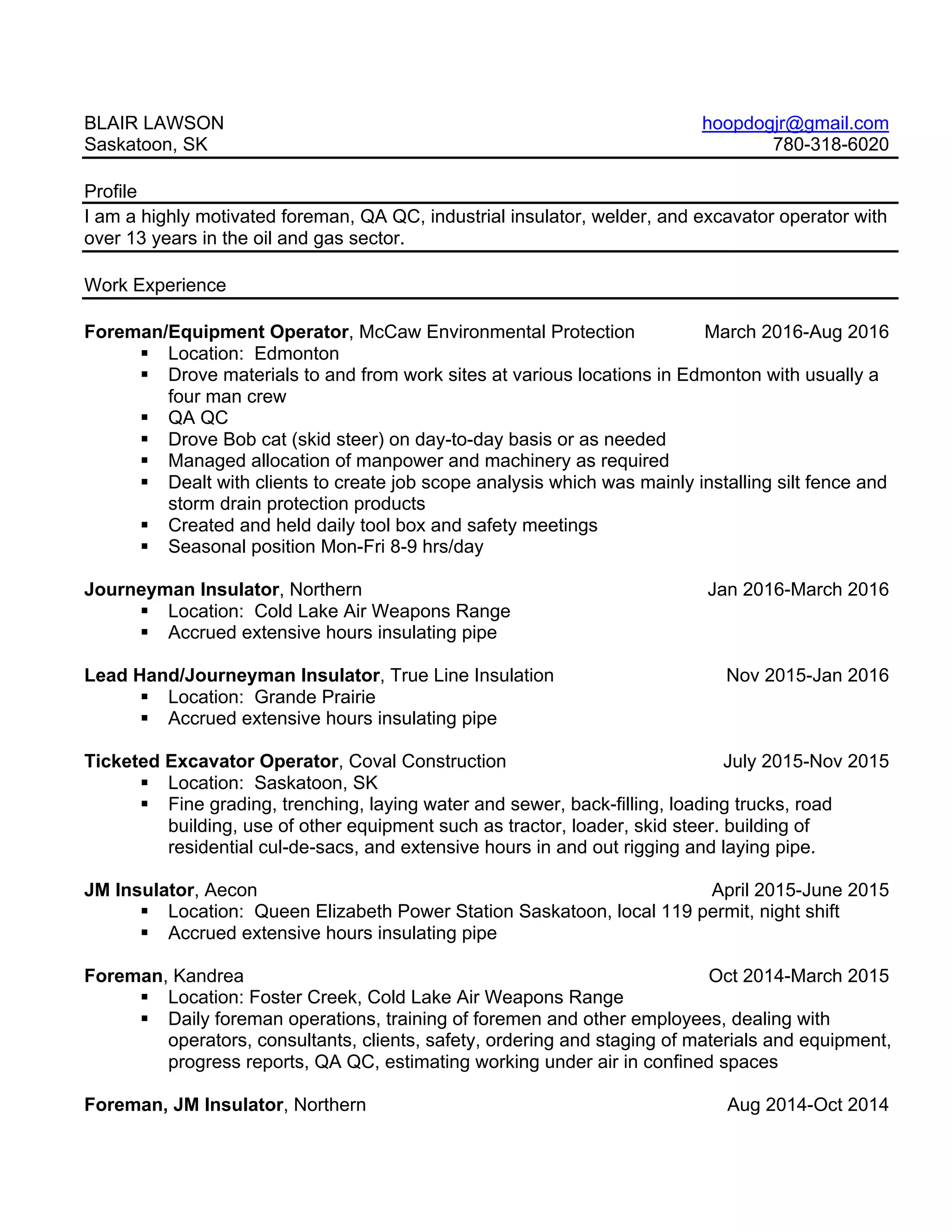BLAIR LAWSON resume Aug_2016 | PDF