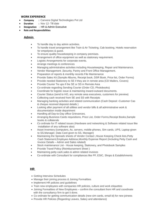 CV Nisha Yadav | DOC