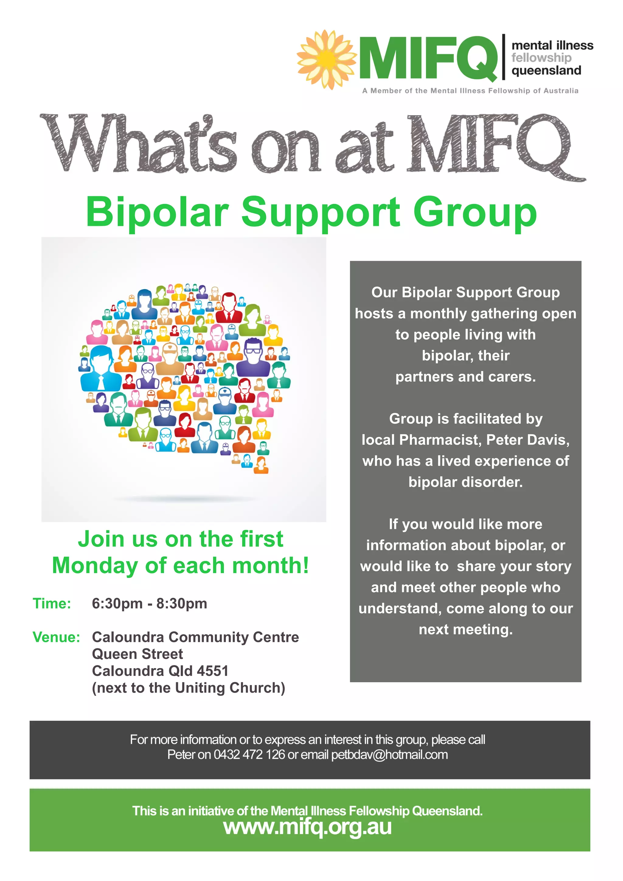 Flyer - Sunshine Coast Bipolar Support Group | PDF