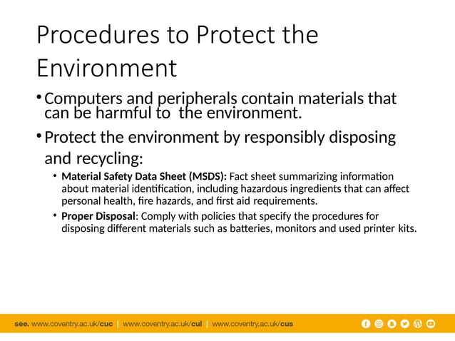 Week 1 Session 1 Networking Coventry University | PPT