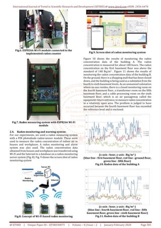 Implementation of Low Cost Radon Measuring System for Air Quality Monitoring | PDF