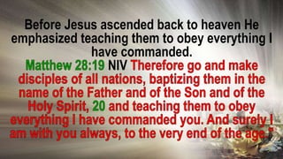 98 Jesus Used The Word to Equip Others | PPT