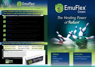 Emu flex cream brochure | PDF
