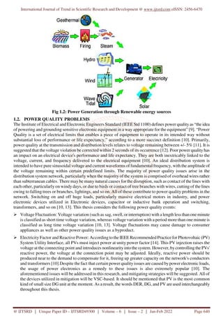 To Study and Implement Power Quality Issues and Power Enhancement ...