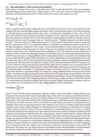 To Study and Implement Power Quality Issues and Power Enhancement Techniques Using Custom Power ...