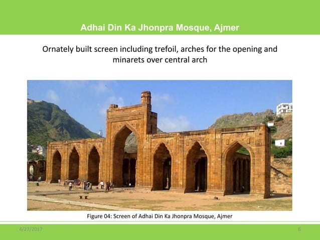 Lecture 04: Islamic Architecture in India_Slave Dynasty | PPTX | Islam ...