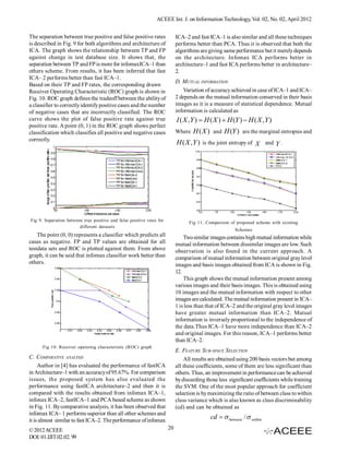 An Information Maximization approach of ICA for Gender Classification | PDF