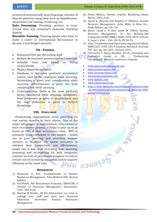 Emerging Trends in Recruitment Process Outsourcing | PDF