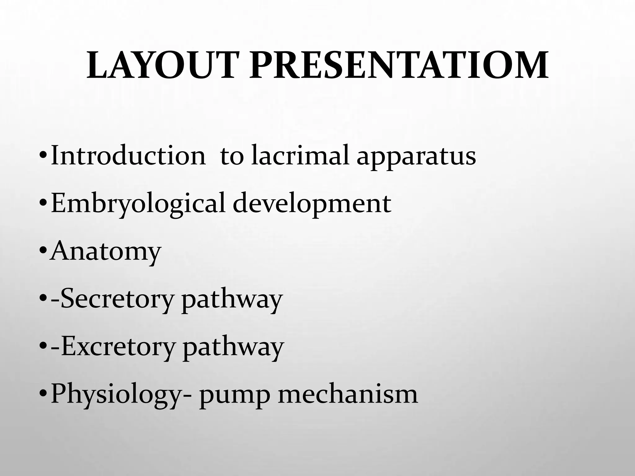 Anatomy and Physiology of Lacrimal system | PPTX