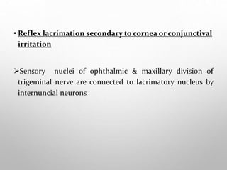 Anatomy and Physiology of Lacrimal system | PPTX