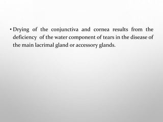 Anatomy and Physiology of Lacrimal system | PPTX