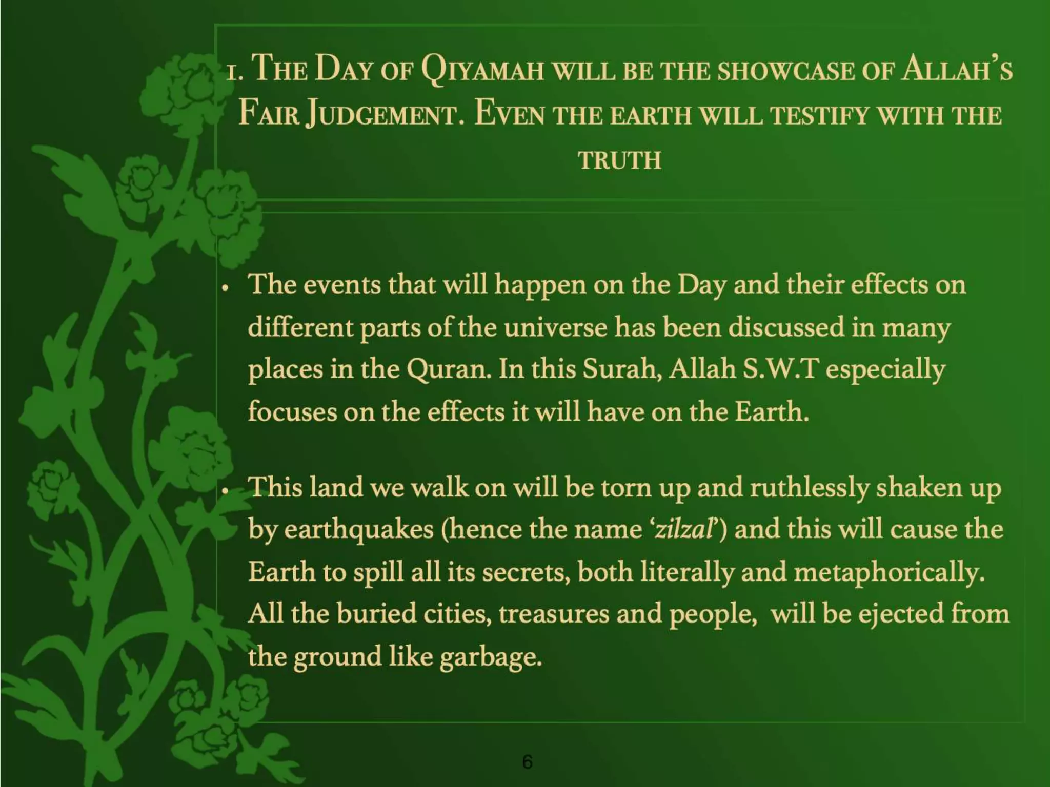 99. Surah Al-Zilzal | PPTX