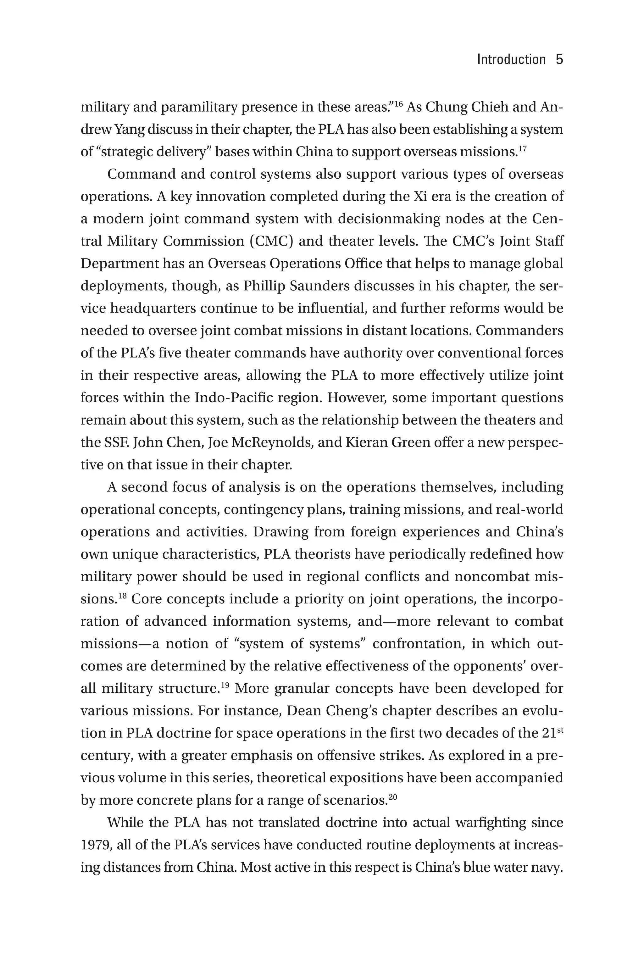 The PLA Beyond Borders: Chinese Military Operations in Regional and ...