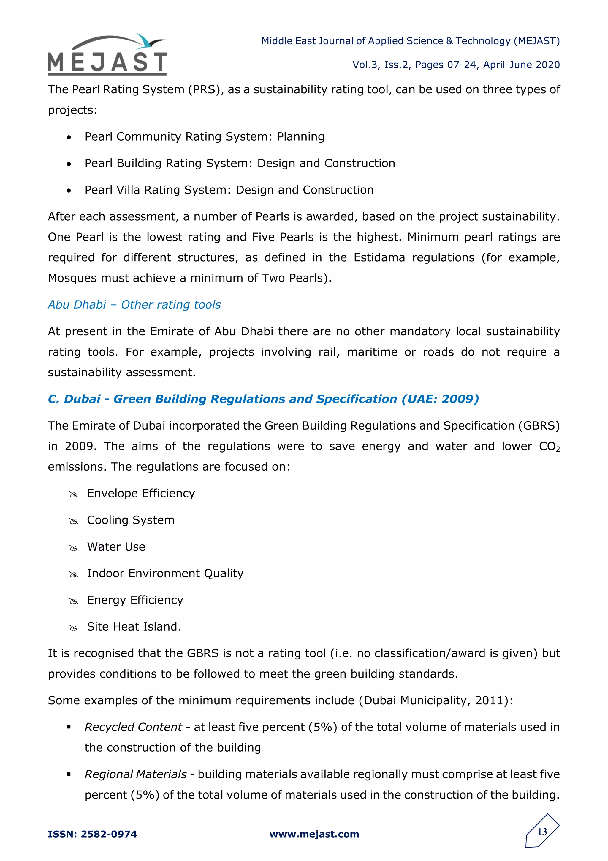 Geotechnical Sustainability in the United Arab Emirates–Sustainability ...