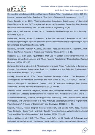 A Research on Genetic Engineering in Different Fields | PDF