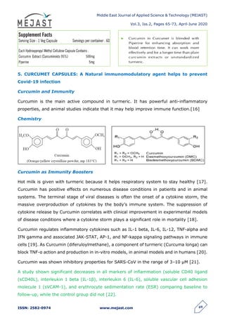 CURCUMET CAPSULES: A Natural Immunomodulator Helps to Prevent Covid-19 ...