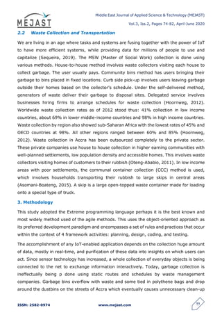 Smart Garbage Monitoring System using Internet of Things | PDF
