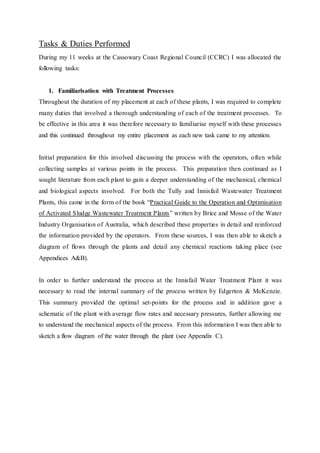 Report for CCRC PLacement | PDF