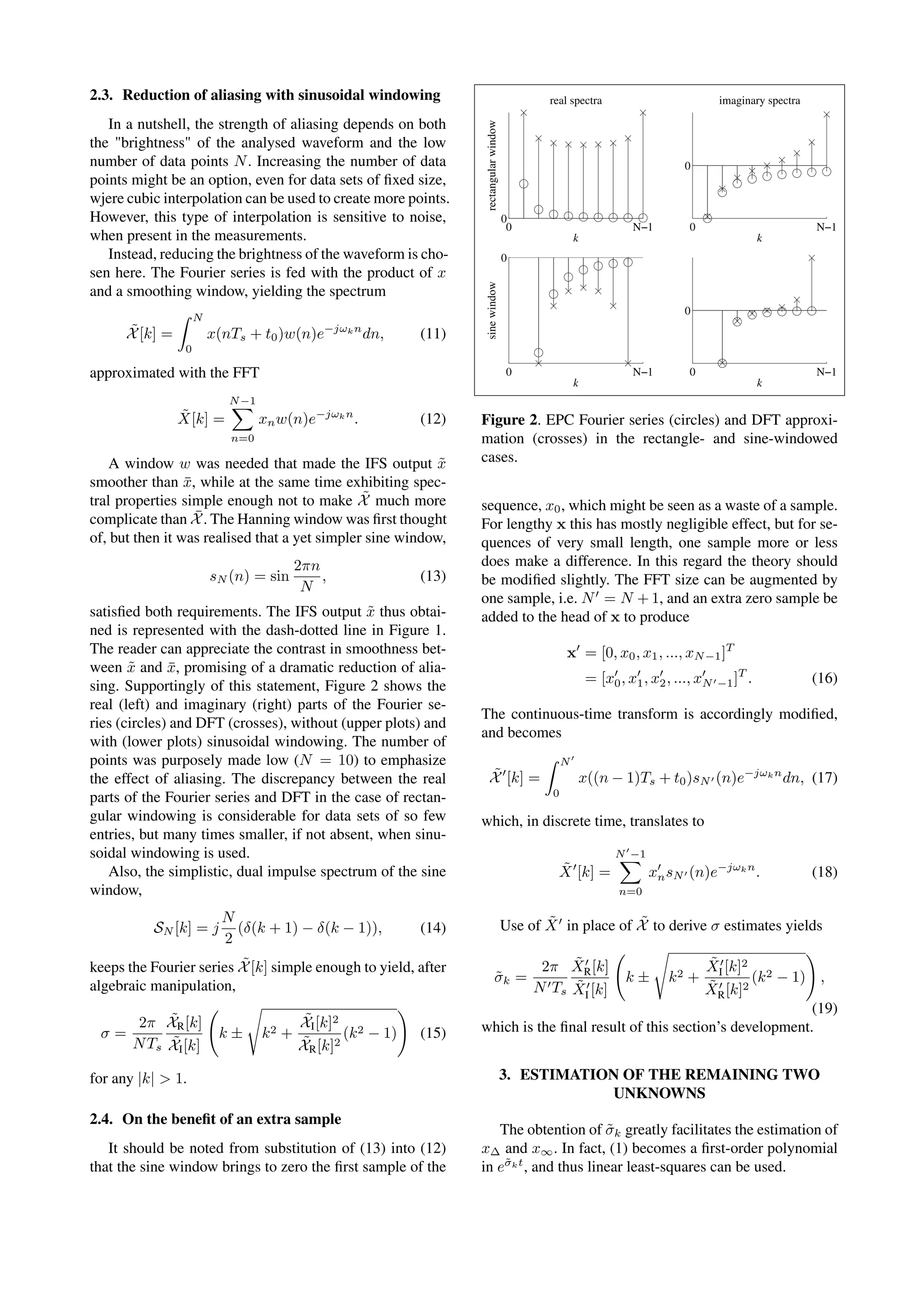 Exponential-plus-Constant Fitting based on Fourier Analysis | PDF