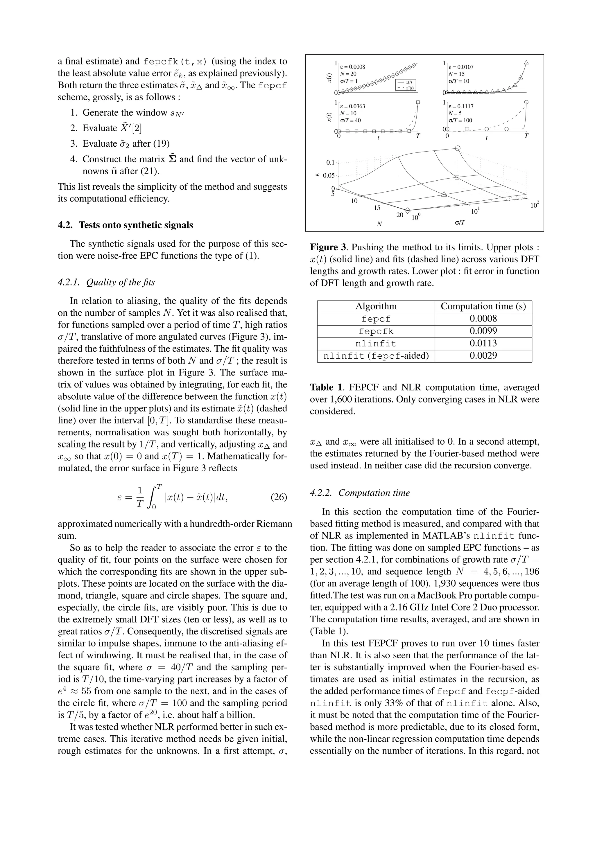 Exponential-plus-Constant Fitting based on Fourier Analysis | PDF